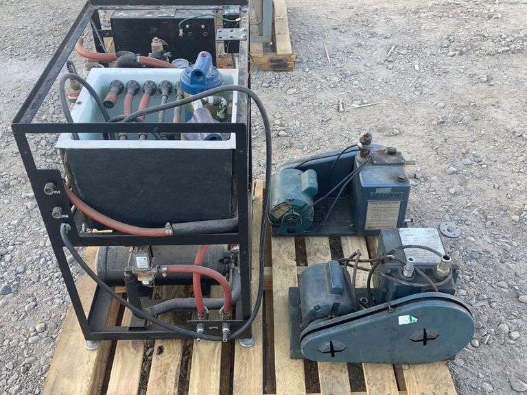 Haskris Water Chiller and (2) High Vacuum pumps - Sierra Auction ...