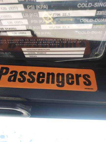 2008 New Flyer D60LF Transit Bus - Sierra Auction Management Inc