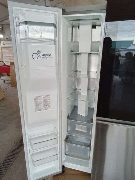 LG ThinQ Uv Nano Refrigerator /Model:LRS0S2706S - Sierra Auction ...