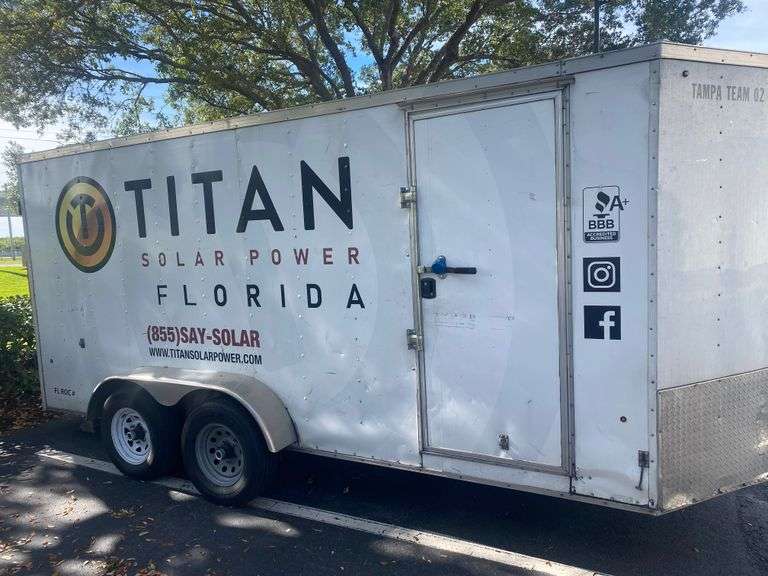 2019 Pace JV7X14TE2 Box Trailer - Sierra Auction Management Inc