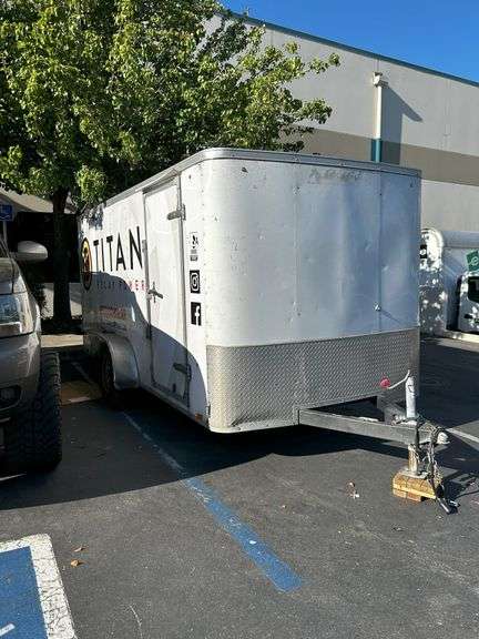 2019 Pace OBV7X14TE2 Box Trailer - Sierra Auction Management Inc