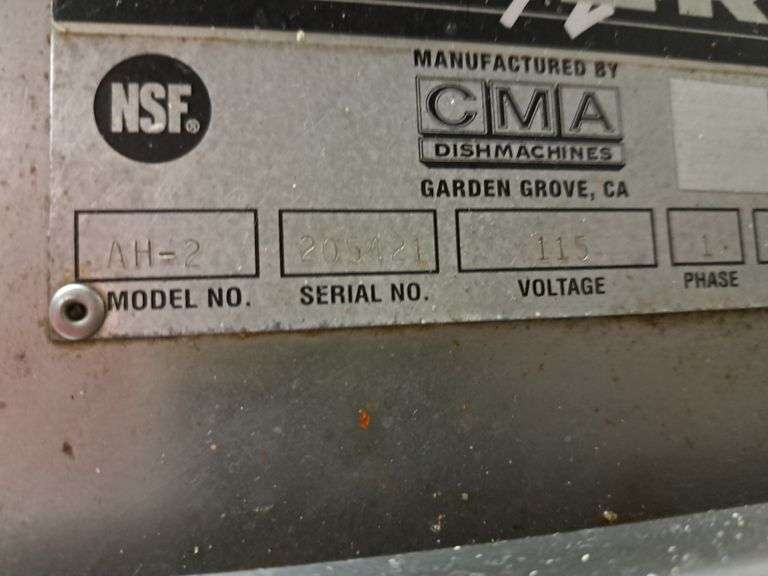 CMA Enerrgy Mizer AH-2 115-volt Accurate Automatic Diswasher with 3 ...