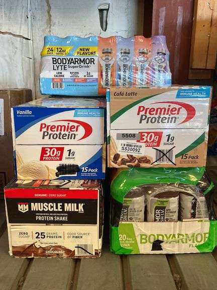 Assorted Goods (Protein Shakes, Body Armor, Essential Water) - Sierra ...
