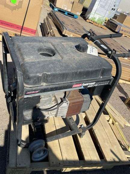 Coleman Portable Electric Generator - Sierra Auction Management Inc