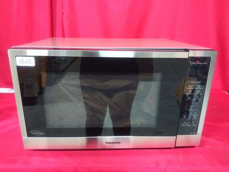Panasonic NN-SN96JS 2.2 Cu. Ft. 1250W Cyclonic Wave Inverter Microwave ...