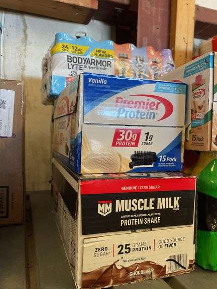 Assorted Goods (Protein Shakes, Body Armor, Essential Water) - Sierra ...