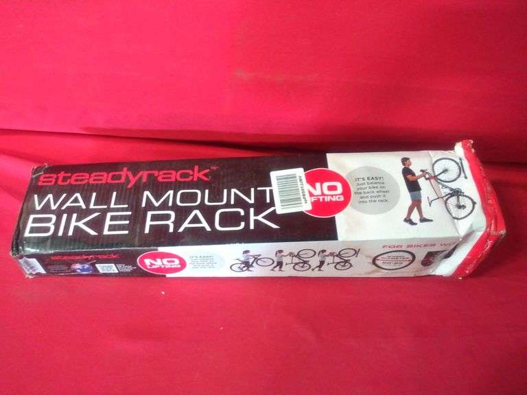 Steady Rack Wall Mount Bike Rack - Sierra Auction Management Inc