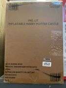 Pre-Lit Inflatable Harry Potter Castle - Sierra Auction Management Inc