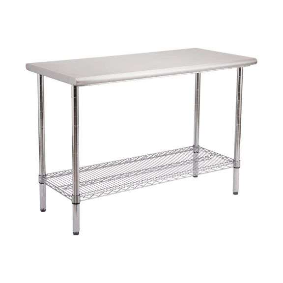 Seville Classic Commercial NSF Stainless Steel ShE18308WB Steel Top ...