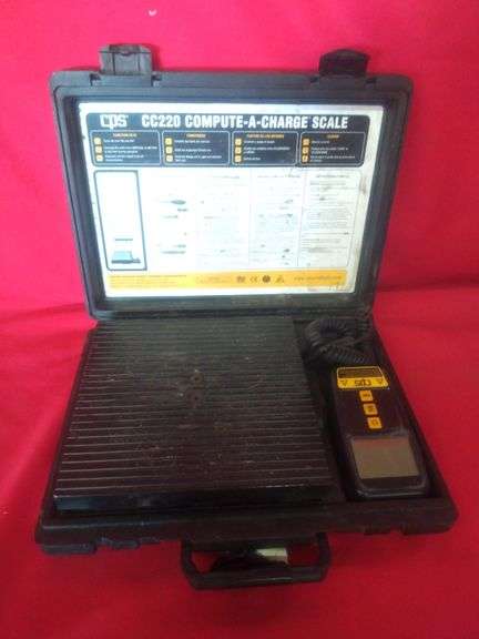 CPS CC220 Compute-A-Charger Scale - Sierra Auction Management Inc