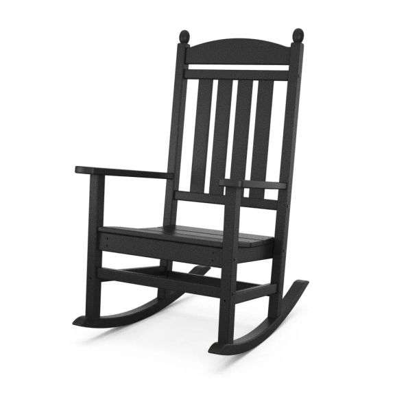 Gulf Shores Black Rocking Chair - Sierra Auction Management Inc
