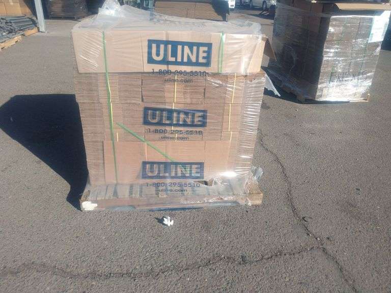 Uline Packing Boxes Approx. 325 (20X10X4) - Sierra Auction Management Inc