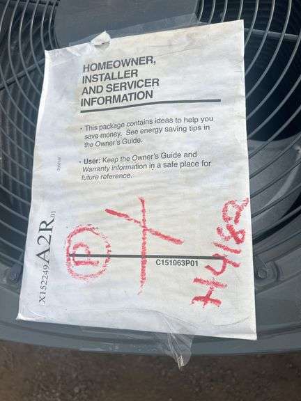 2020 Trane XR4TTR4031L1000AA Split System Cooling AC Unit - Sierra ...