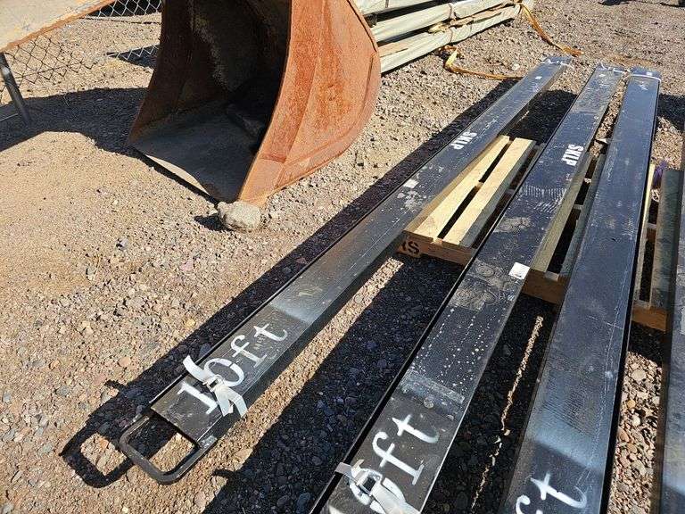 2024 GIYI 10ft Forklift extension rod Attachment - Sierra Auction ...