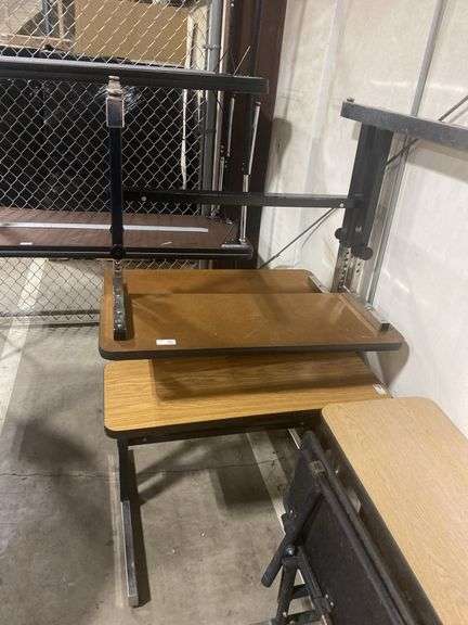 (2) Multi-level Student Computer Desks - Sierra Auction Management Inc