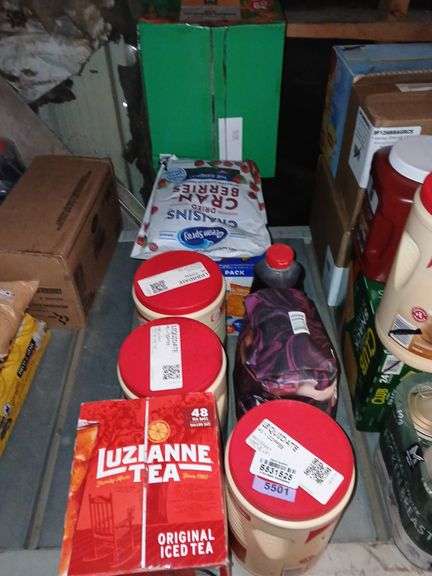 Assorted Consumable Items (Syrup , Coffee , Tea , Etc) - Sierra Auction ...