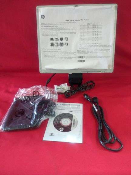 HP Monitor With Stand Model: LE1711(EM886AA) - Sierra Auction ...