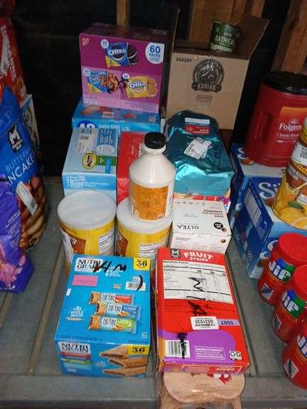 Assorted Consumable Items (Snacks , Lemonade , Pancake Mix , Etc ...