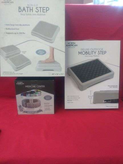 North American Wellness Bath Step, Mobility Step And Medicine Center - Sierra Auction Management Inc