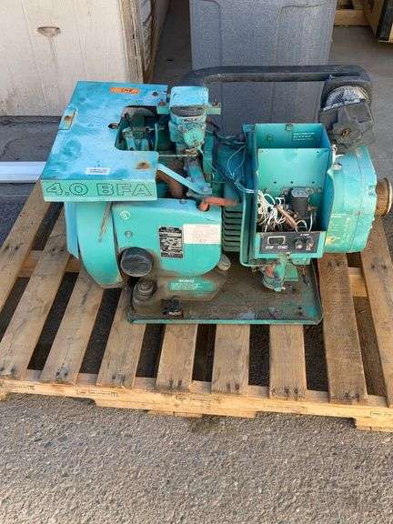 Onan electric generator. - Sierra Auction Management Inc