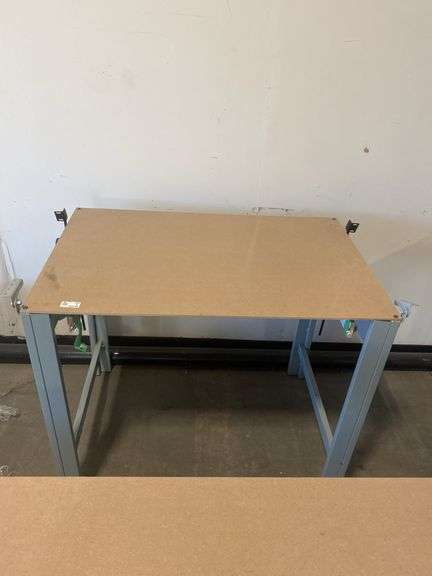 Drafting Table W/ Drawer & Parallel Drafting Board 41"X27"X34" - Sierra ...