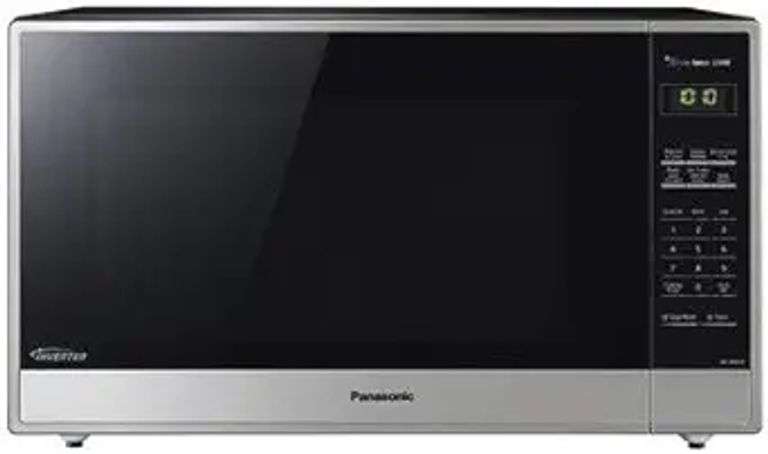 Panasonic NN-SN965S 2.2 cu. ft. 1250-Watt Genius Sensor Microwave Oven with Inverter Technology ...