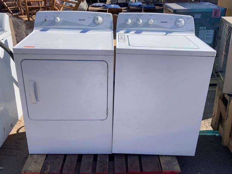 Hot point washer and dryer set. - Sierra Auction Management Inc
