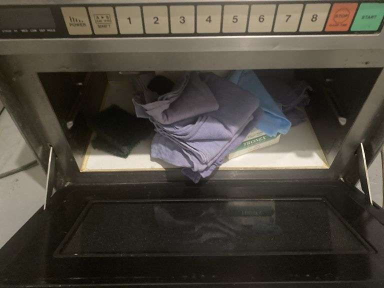 Panasonic Pro II NE-1780J Microwave Oven - Sierra Auction Management Inc