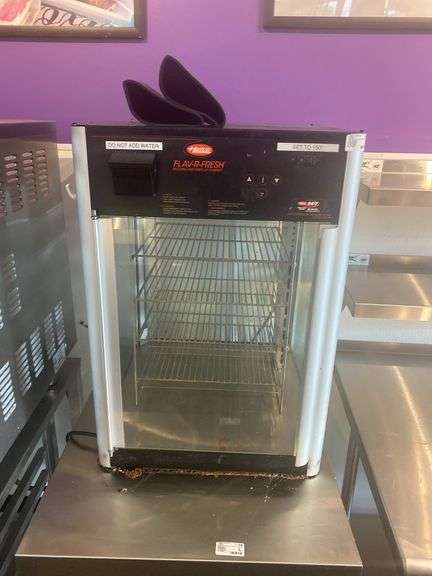 Hatco Flav-R-Fresh Holding And DisPlay Cabinet W/ Four Tier Rack ...