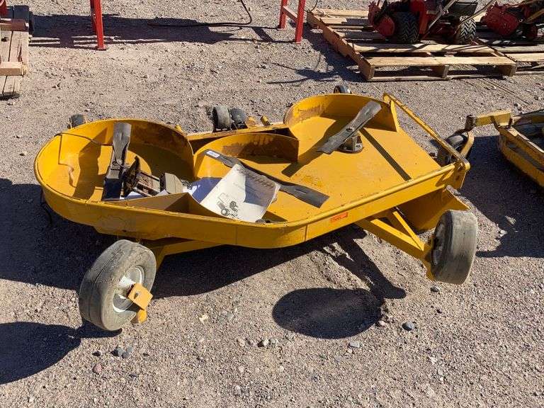 Walker three blade lawnmower attachment. - Sierra Auction Management Inc