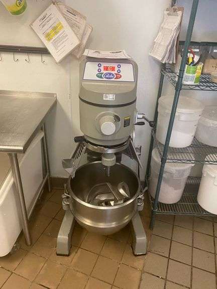 Globe SP40 40 Qt. Planetary Floor Mixer with Guard & Standard ...