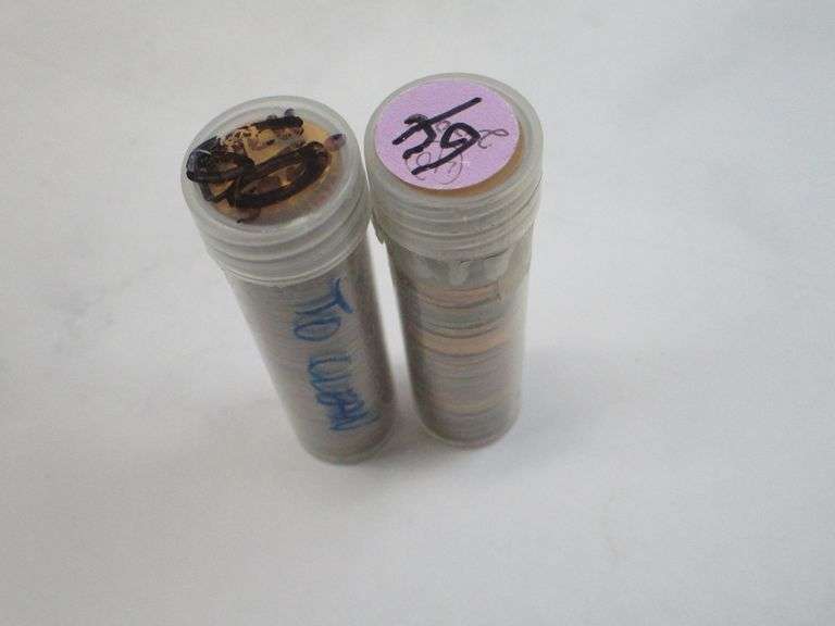 2 Rolls 1960s Proof Pennies with Imperfections - Mixed Dates U.S ...