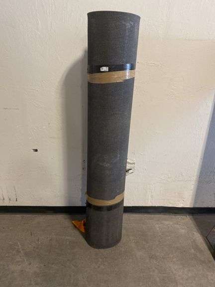 Rolled Up Rubber Mat Size Unknown - Sierra Auction Management Inc