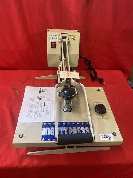Coastal Mighty Press Porta 11”x15”HEAT Press - Sierra Auction ...