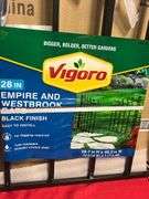 (2) Set of VIGORO Empire/Westbrook 28 in. Black Steel Decorative Garden ...