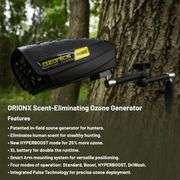 Ozonics ORION X Scent Elimination Device For Hunting With New Hyper ...