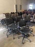 (6) Steelcase 487 Cachet Swivel-Base Work Chairs - Sierra Auction ...