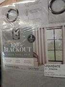 (7 Qty) Member's Mark Black Out Curtains - Sierra Auction Management Inc