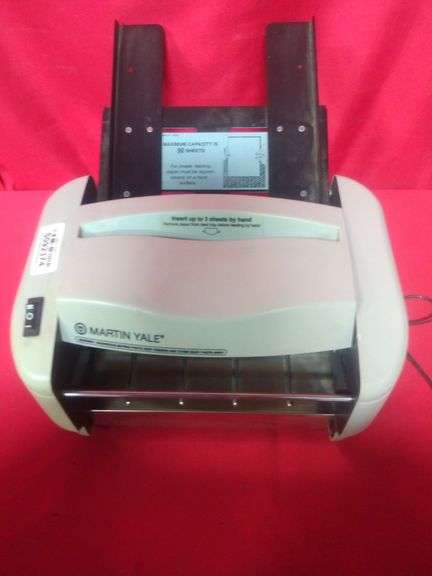Martin Yale P7200 Rapid Fold Automatic Paper Folding Machine - Sierra ...