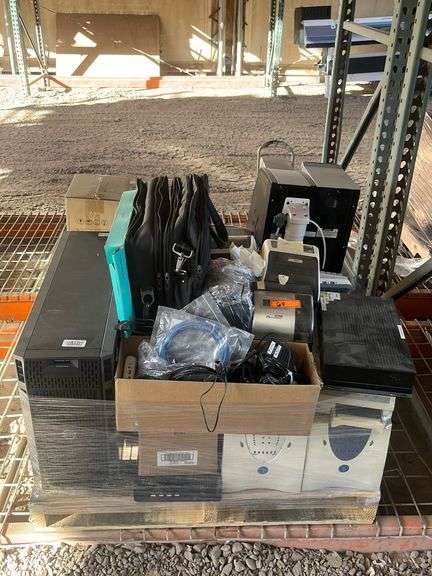 (P) With Assorted Electronics Including- DELL PowerEdge T620, Croprint ...