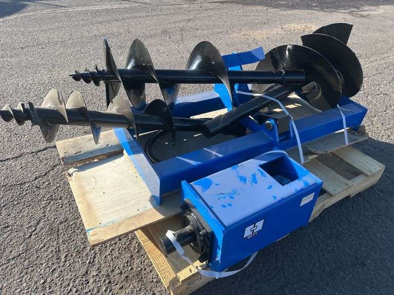 2024 GIYI Qty 3 Skid Steer Loader Set Attachment - Sierra Auction ...