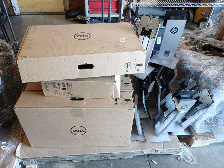 Pallet of HP EliteDisplay E222 Monitors & HP Stands - Sierra Auction ...