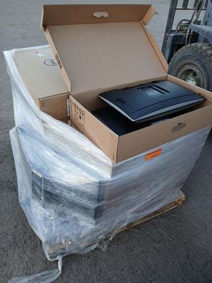 (Approx 45 Qty) HP Elite Display E222 Monitors, May Be Missing Stands ...