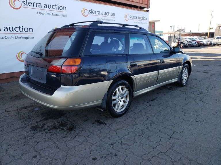 2002 Subaru Outback - Sierra Auction Management Inc