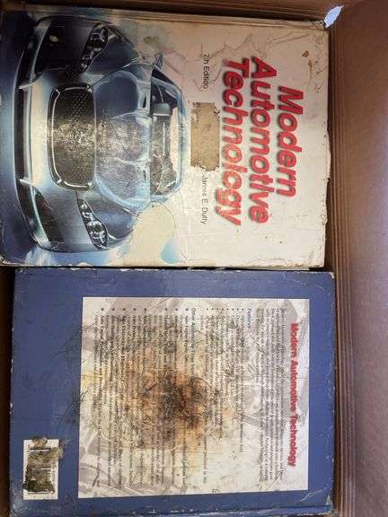 Pallet of Assorted Automotive Tech Books - Sierra Auction Management Inc