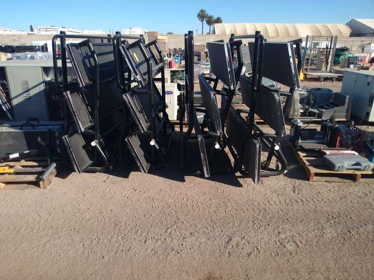 (4) three-tier riser platforms. - Sierra Auction Management Inc