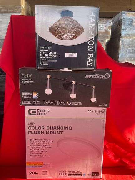 (3pcs) ARTIKA Wayden LED Vanity Light, Commercial Electric 20” LED ...