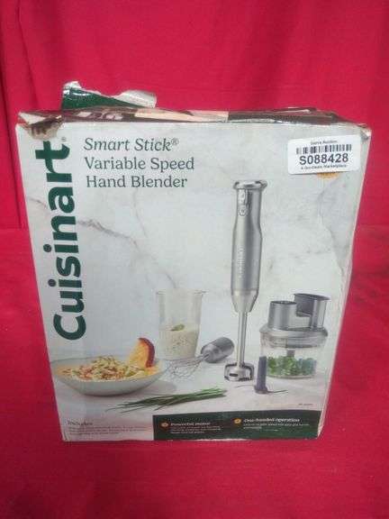 Cuisinart Smart Stick Variable Speed Hand Blender HB-400PC - Sierra Auction Management Inc