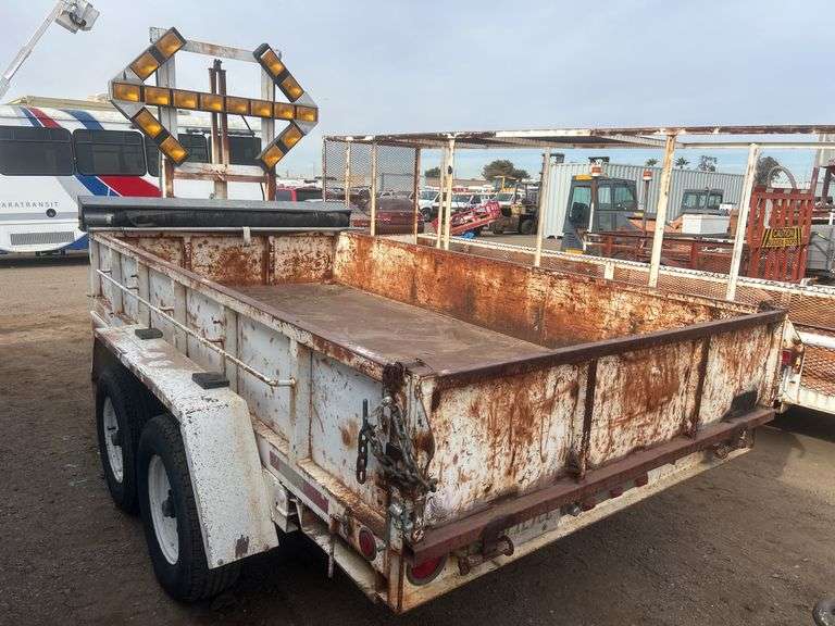 1999 Fleming T412-5D Dump Trailer - Sierra Auction Management Inc