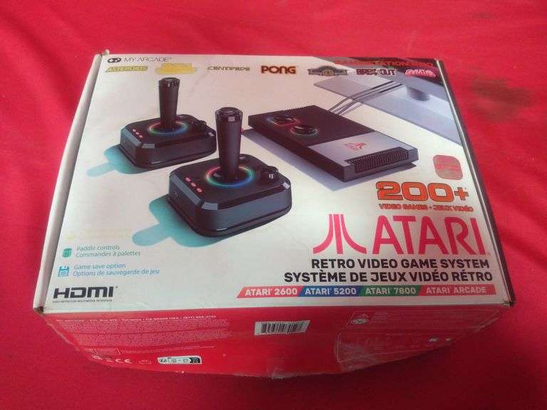 My Arcade Gamestation Pro 200+ Video Games Atari Retro Video Game ...